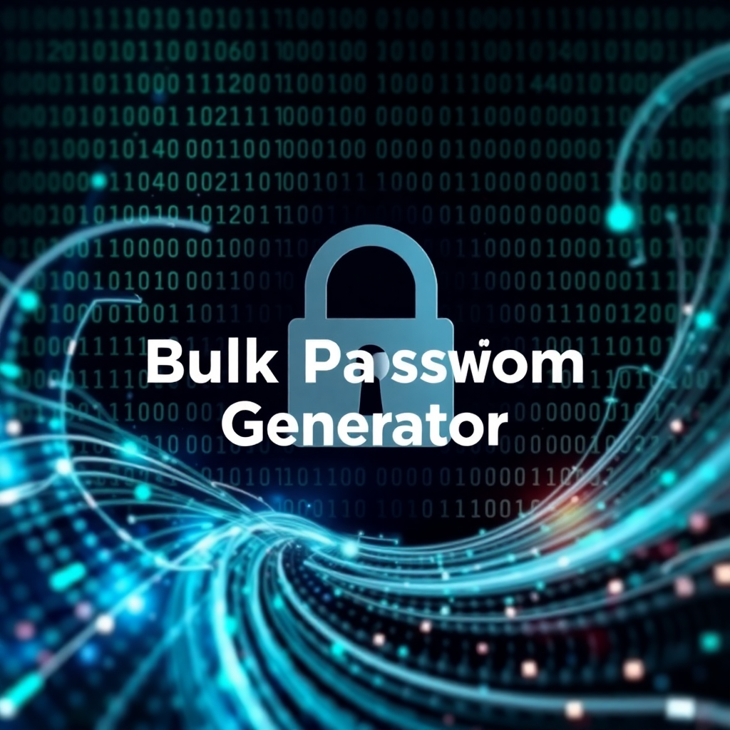 Bulk Random Password Generator