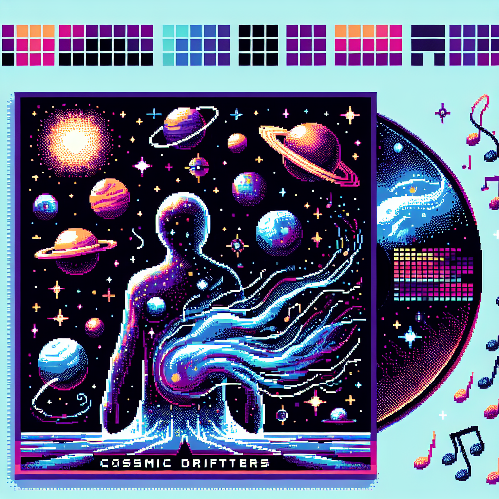 Pixel Album Cover Generator