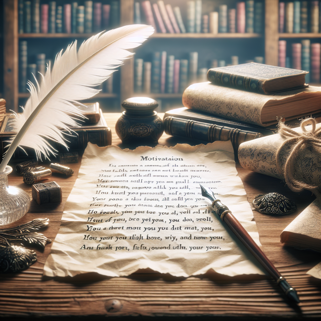 Motivational Poem Generator