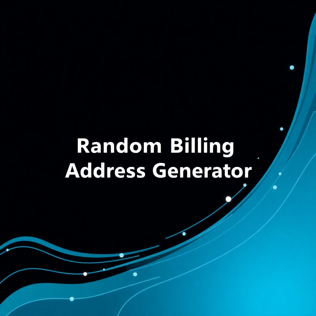 Random Billing Address Generator