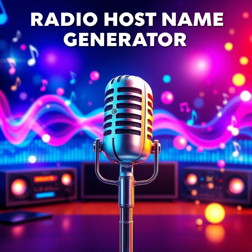 Radio Host Name Generator