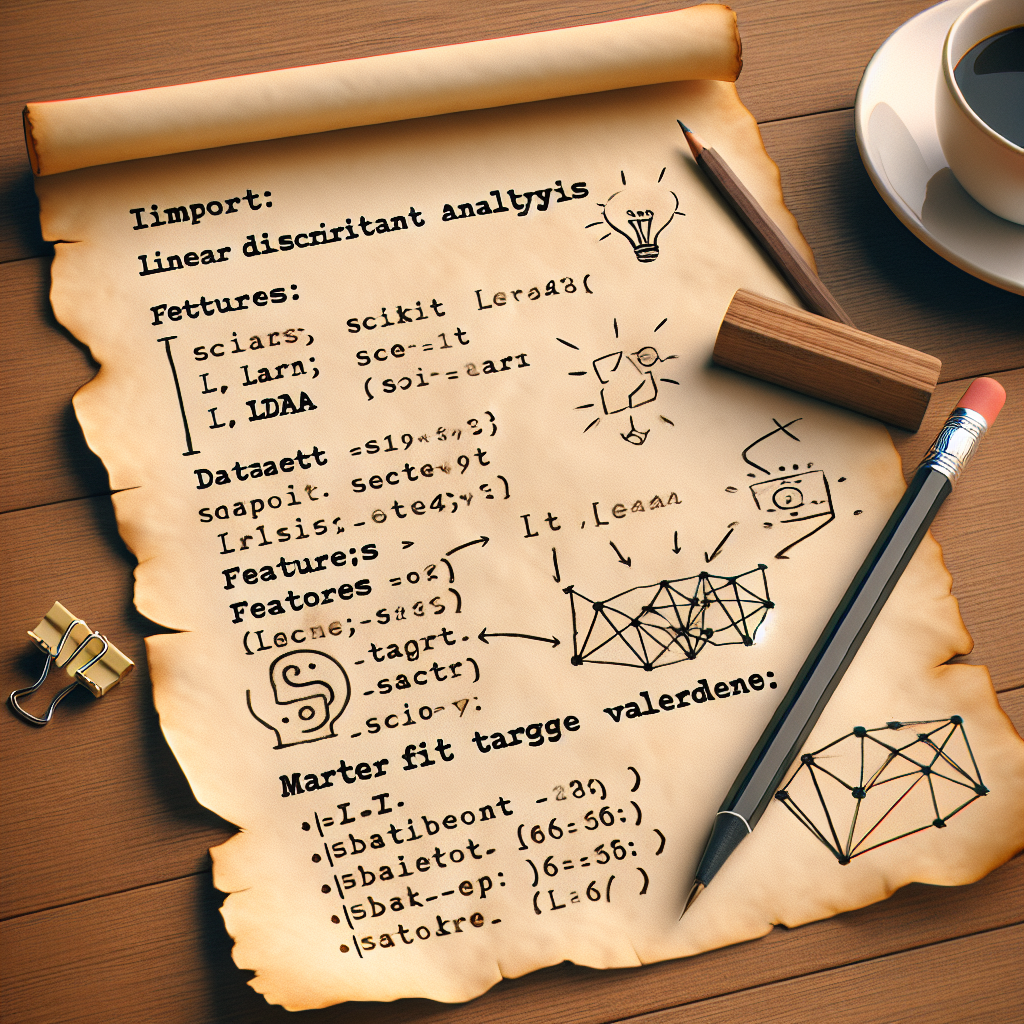 Linear Discriminant Analysis Script Generator