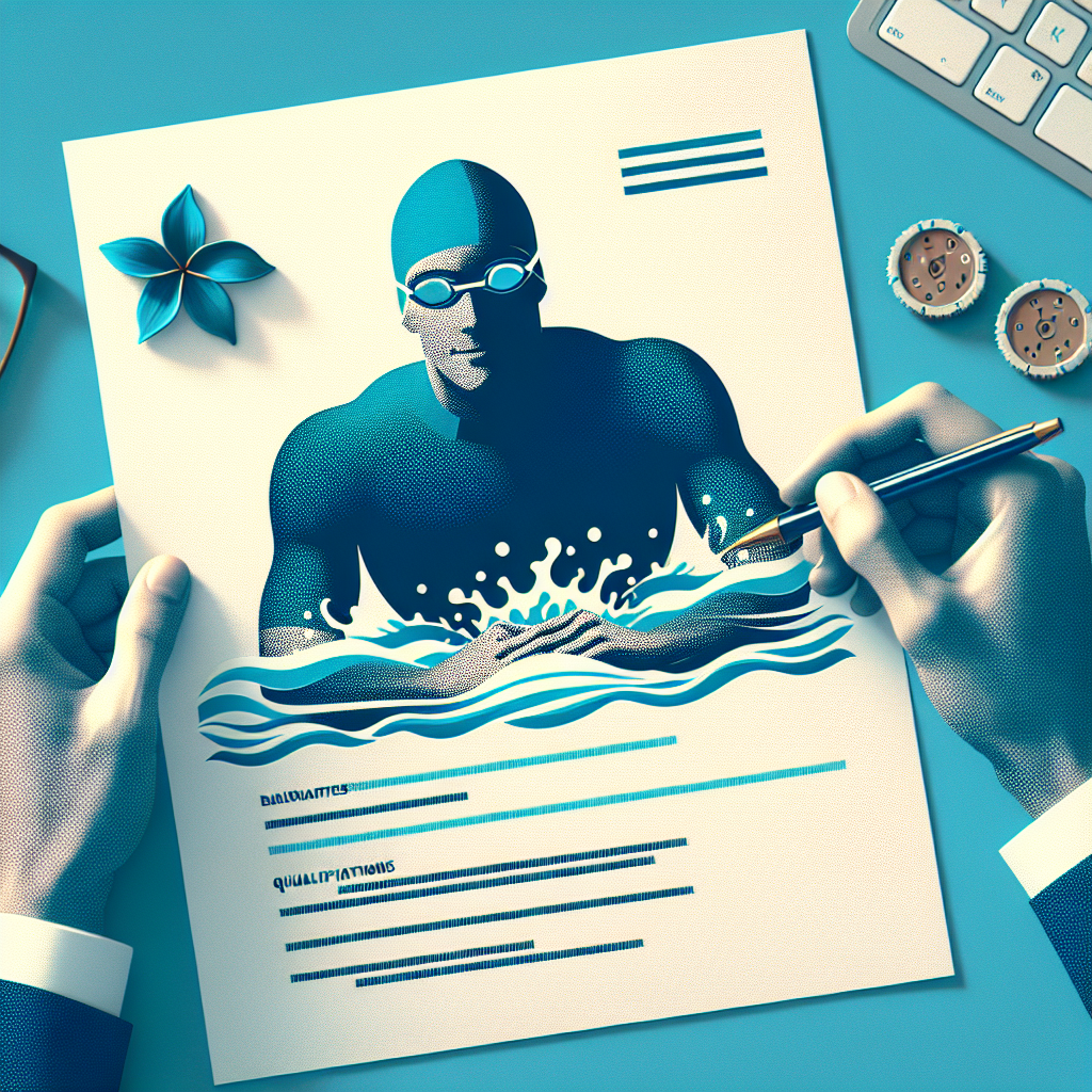 Swim Instructor Cover Letter Generator