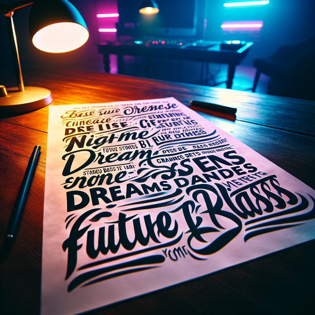 Future Bass Song Lyrics Generator