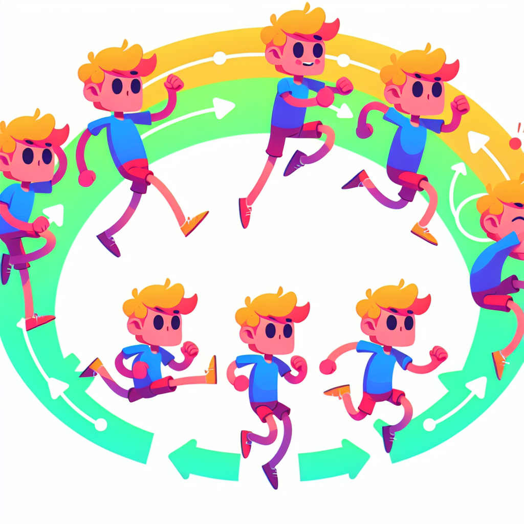 Cartoon Jump Cycle Generator