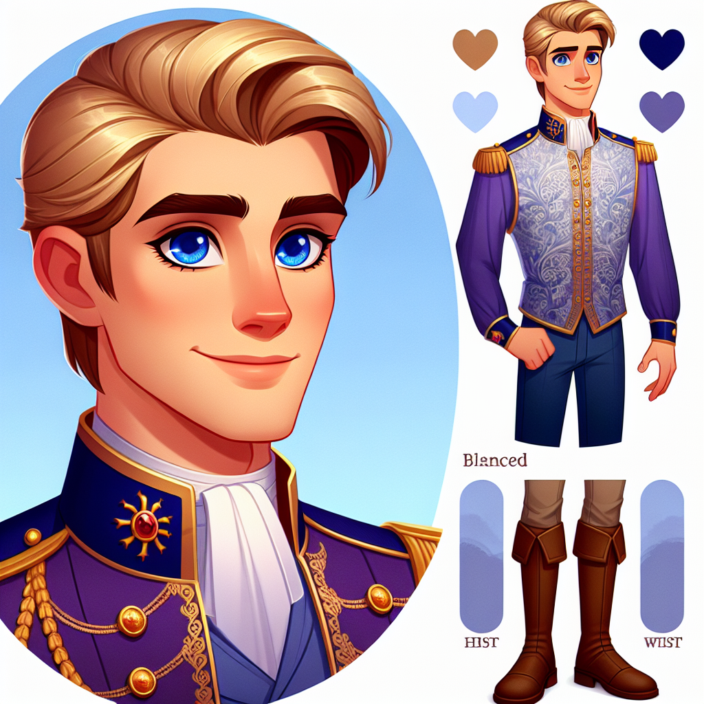 Cartoon Prince Character Generator