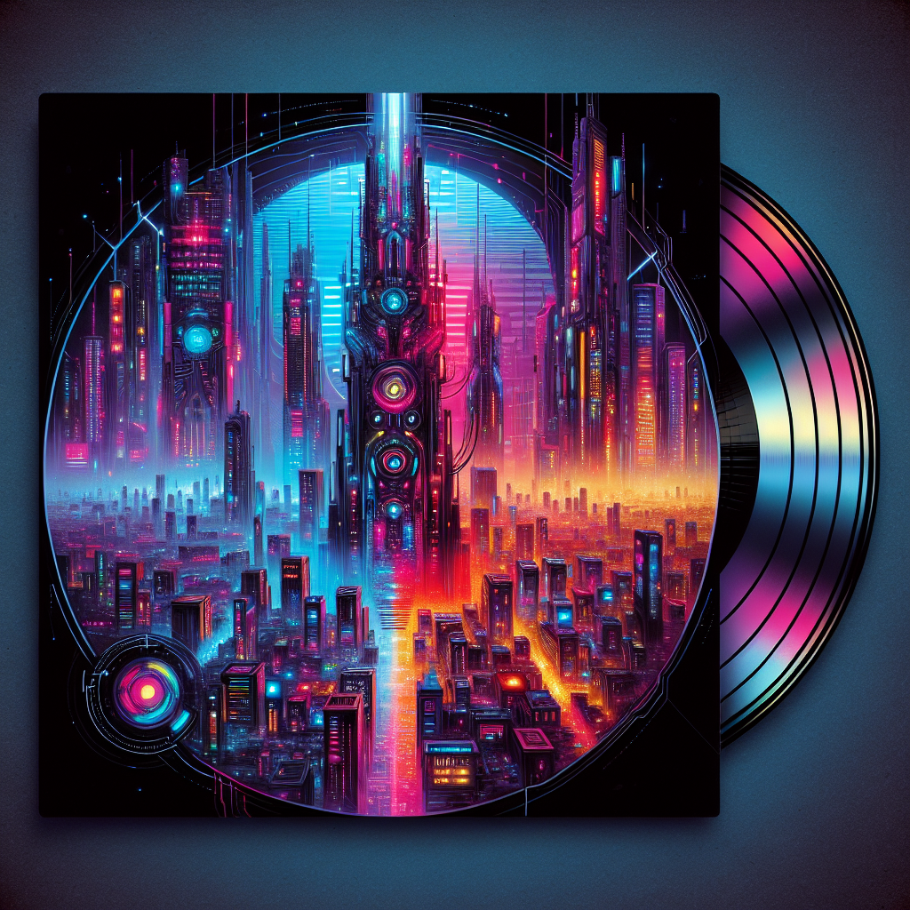 Cyberpunk Album Cover Generator