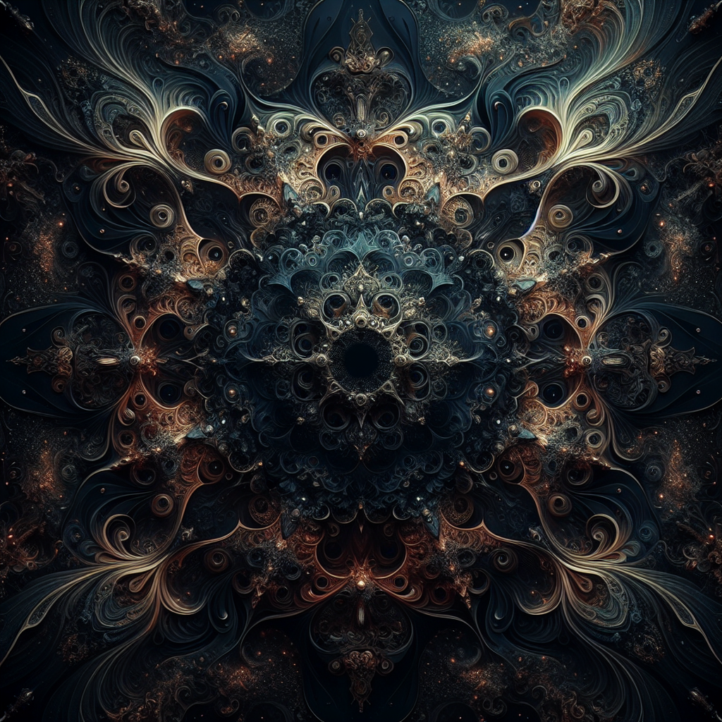 Dark Moody Wallpaper Generator
