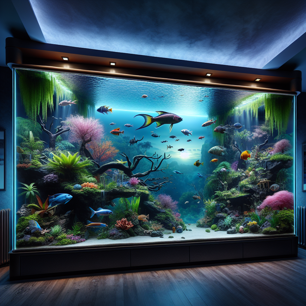 Fish Tank Background Wallpaper Generator