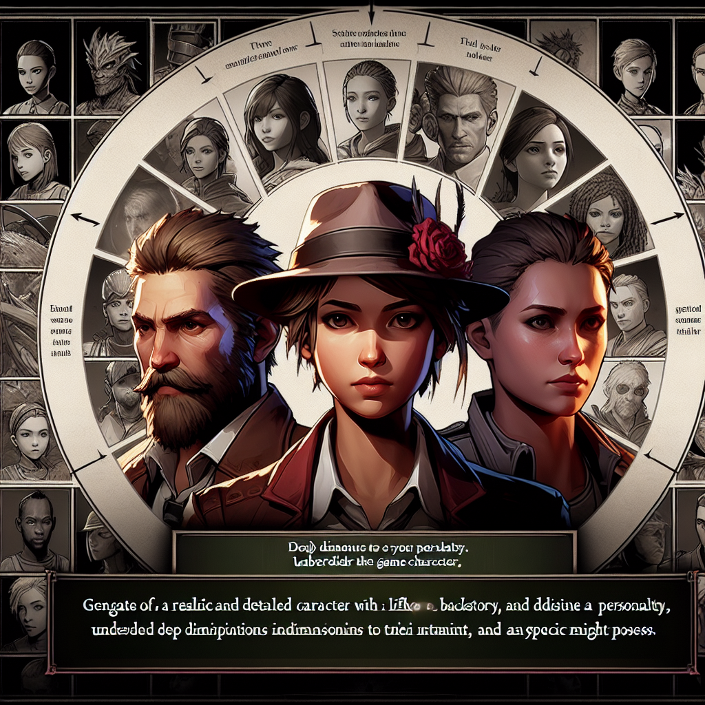 Realistic Game Character Generator