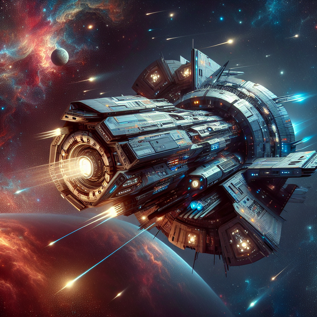 Spaceship Wallpaper Generator