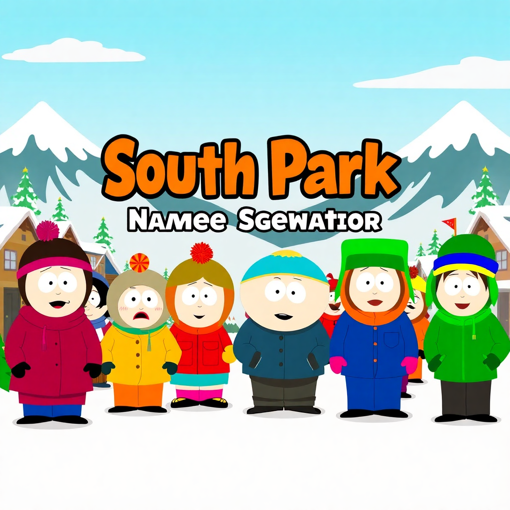South Park Name Generator