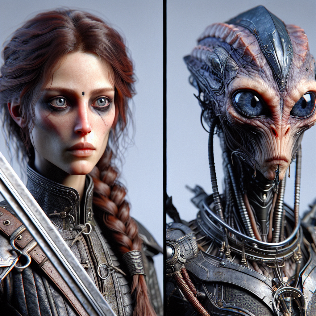 3d Game Character Generator