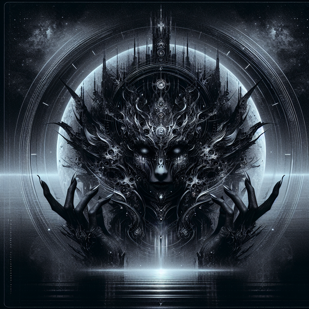 Darkwave Album Cover Generator