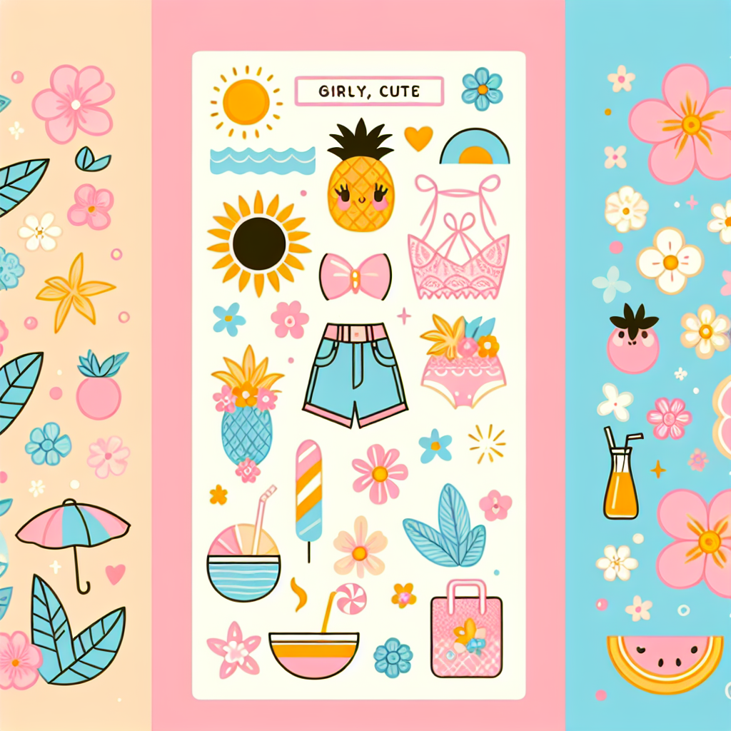Girly Cute Summer Wallpaper Generator