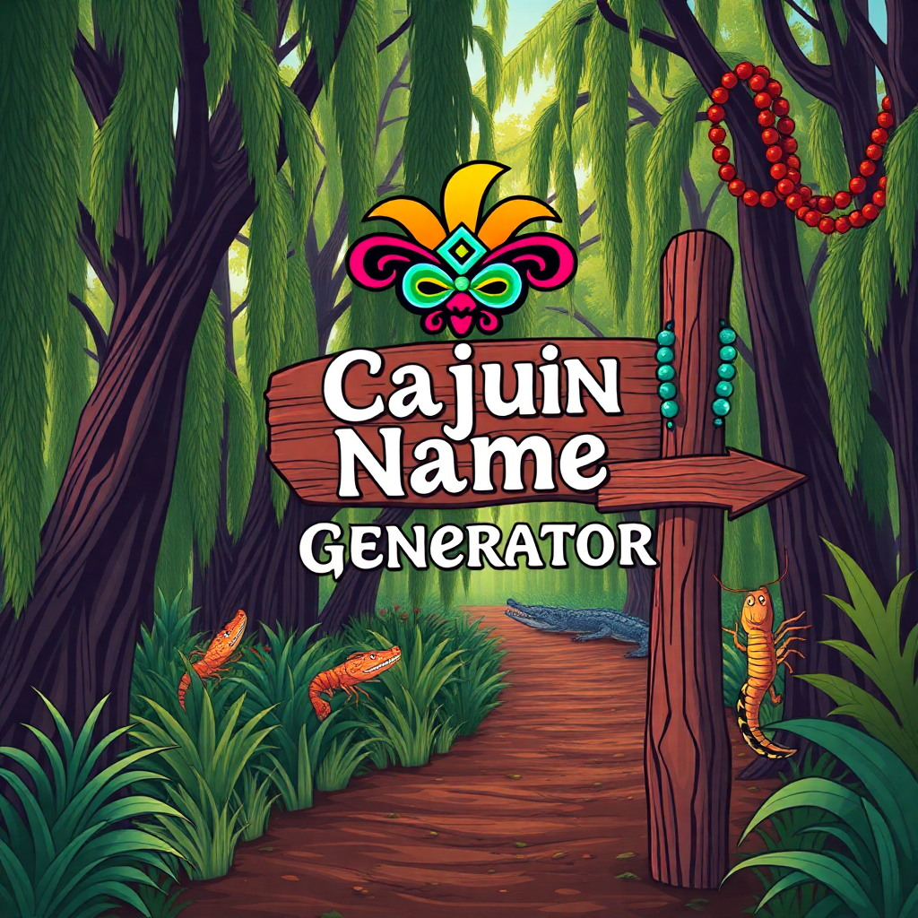 Cajun Name Generator