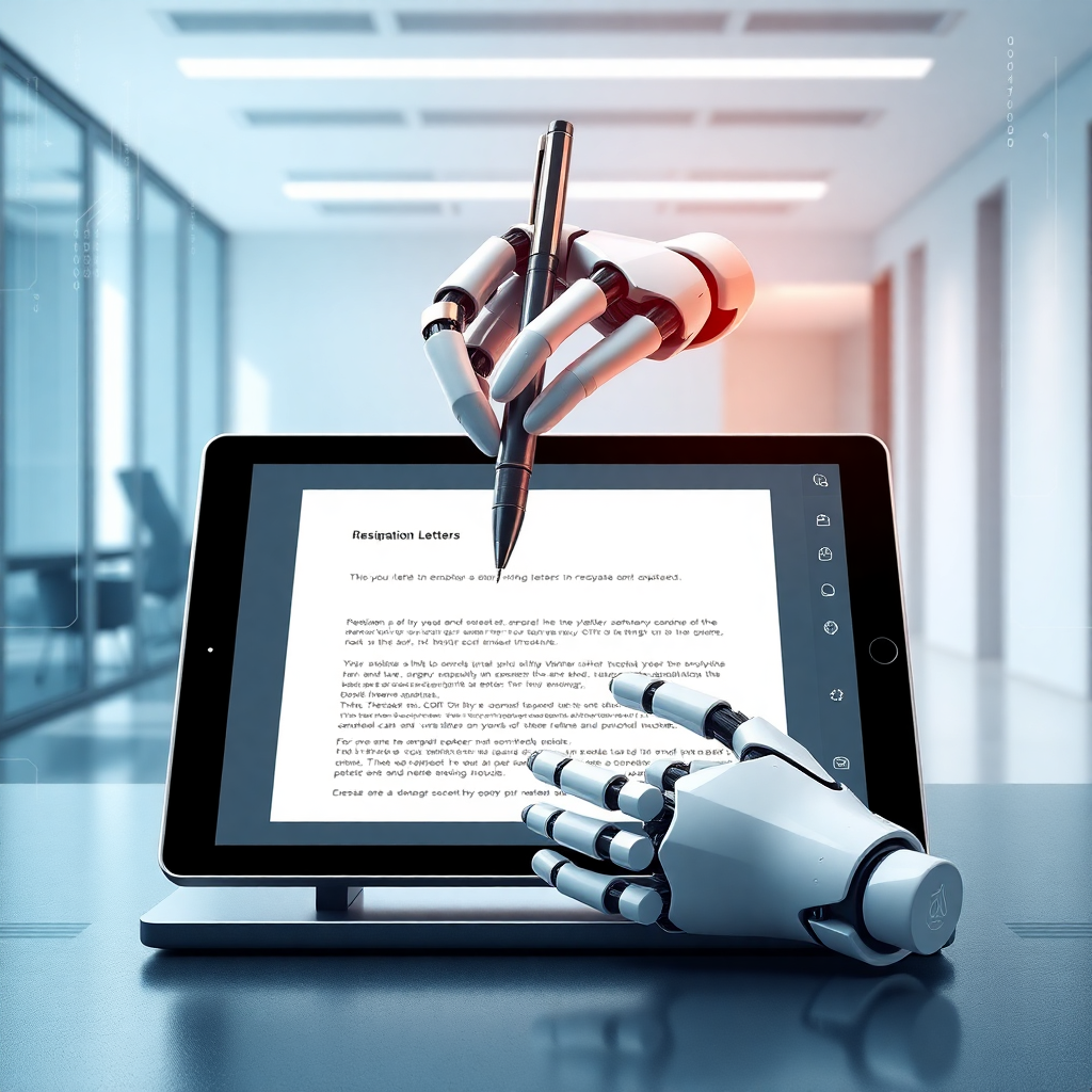 Ai Resignation Letter Generator
